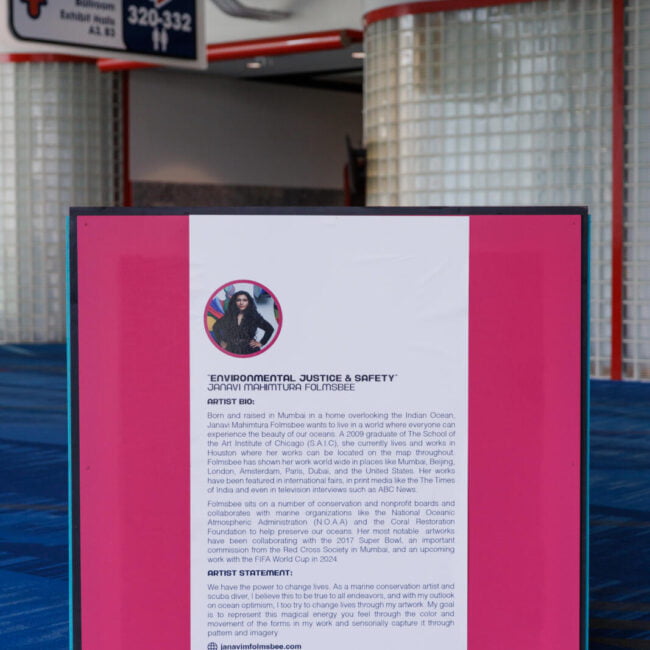 Houston Public Artist – Janavi Mahimtura Folmsbee | Marine Conservation ...